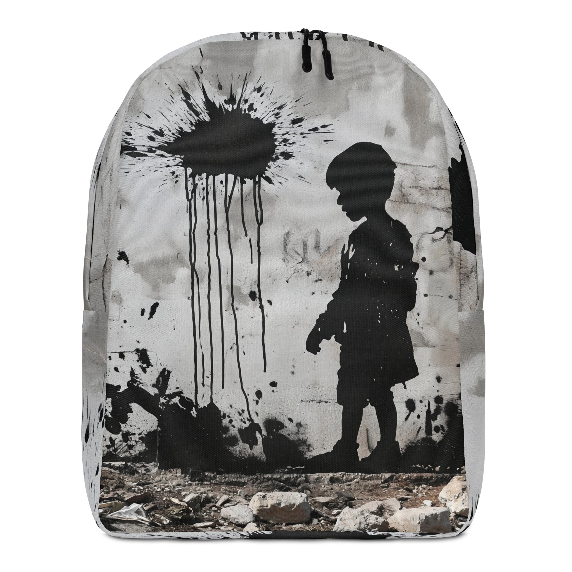 Minimalist Backpack | Palestine Wall – Free Palestine UK